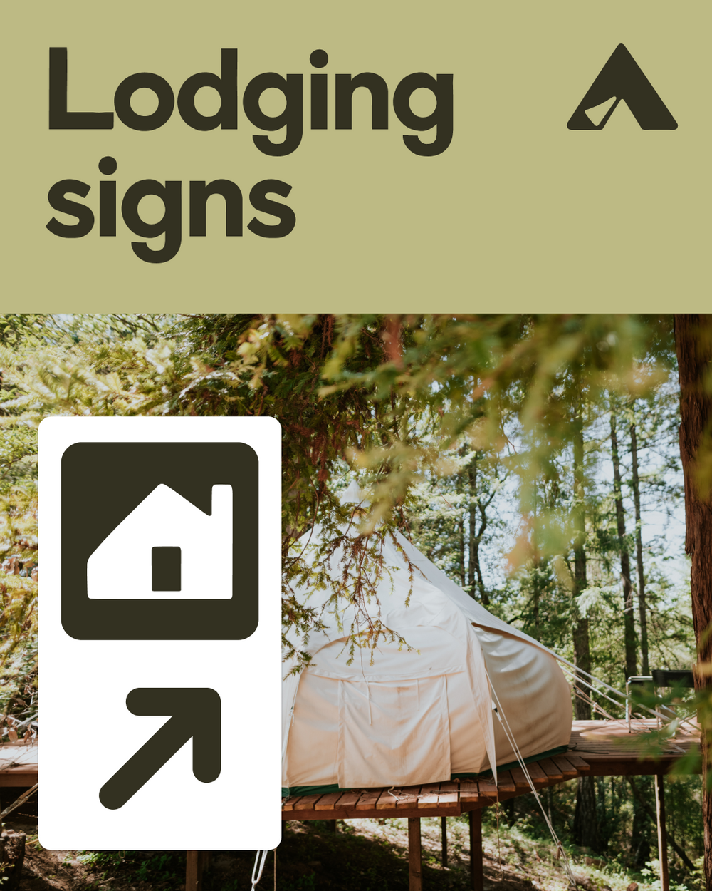 Promotion signage – Hipcamp General Store