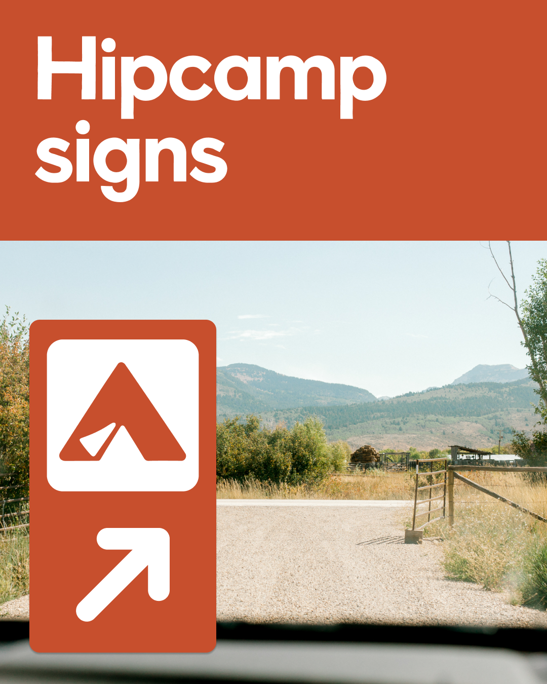 Hipcamp signage – Hipcamp General Store